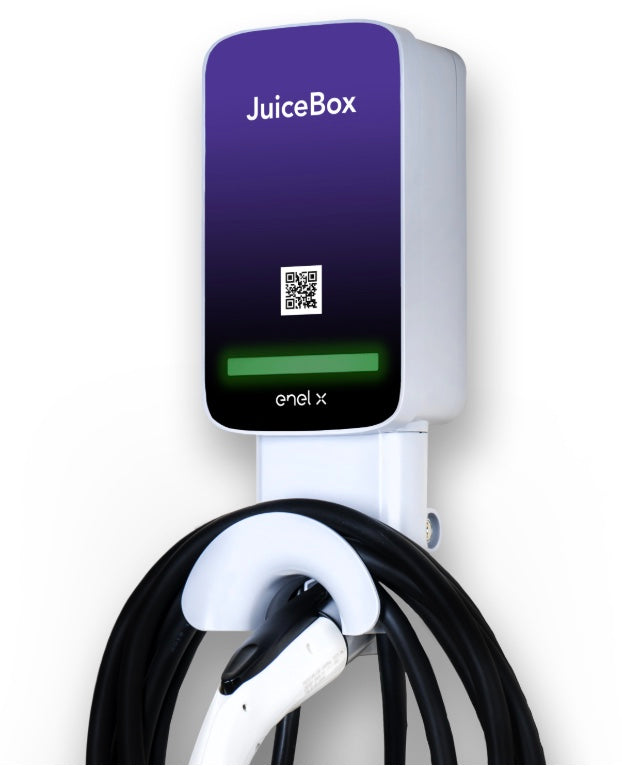 JuiceBox 40 Enel X Level-2 40-Amp Smart Electric Vehicle Charging Stat ...