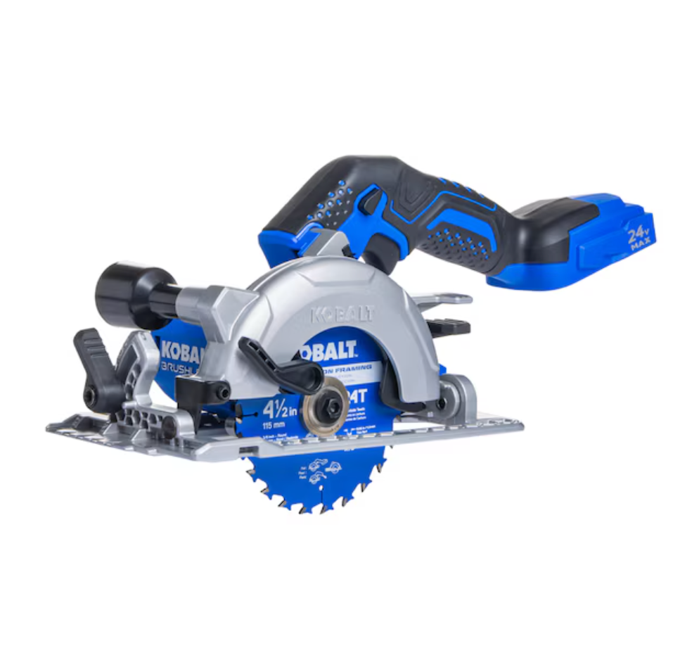 Kobalt 24-volt 4 -Tool Brushless Power Tool Combo Kit ( 1 -Batteries I ...
